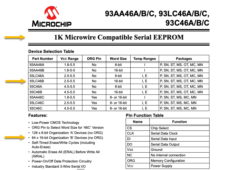 Hardware-Hacking: Arduino R4 and a Microwire EEPROM